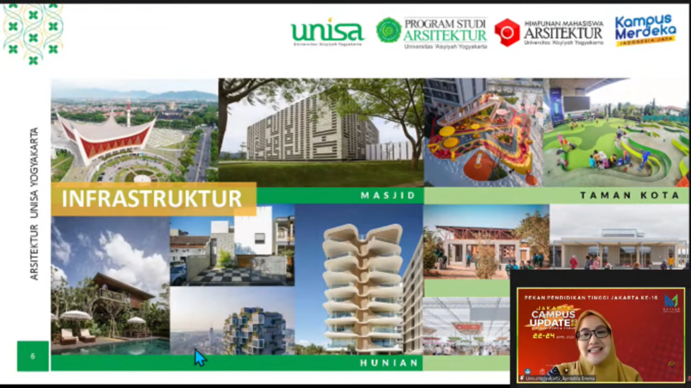 Webinar Keunggulan Prodi Arsitektur UNISA - S1 Arsitektur UNISA