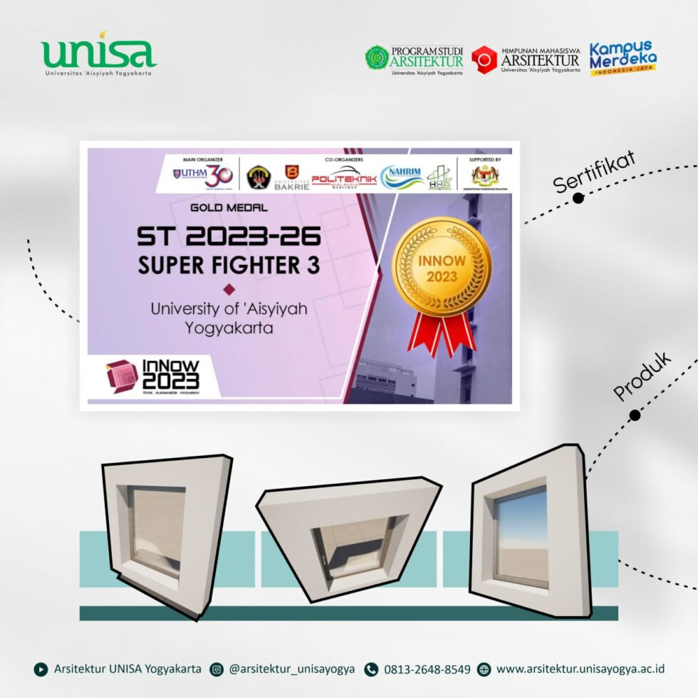 Prodi Arsitektur UNISA Yogyakarta Raih 3 Penghargaan dari International ...